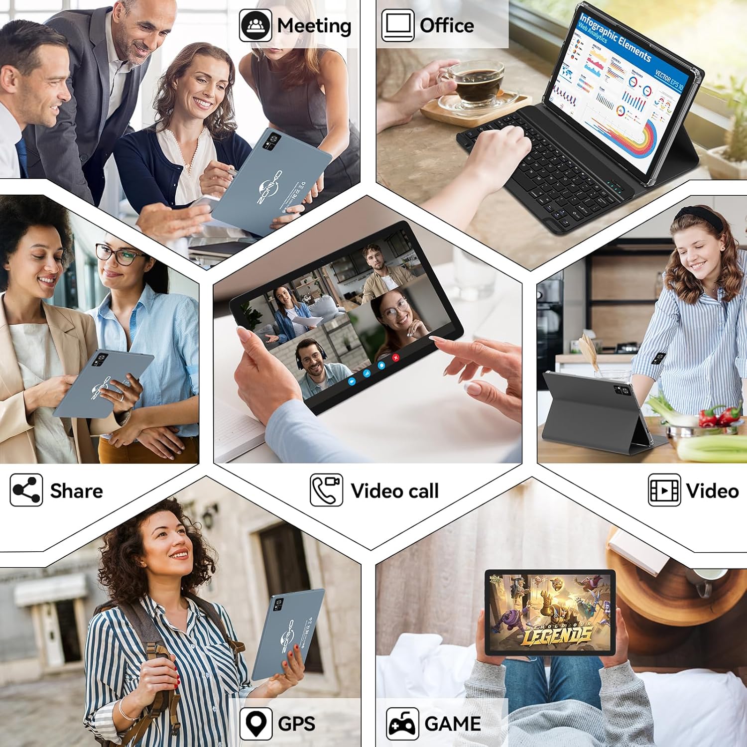 ZONKO Android 15 Tablet User Manual