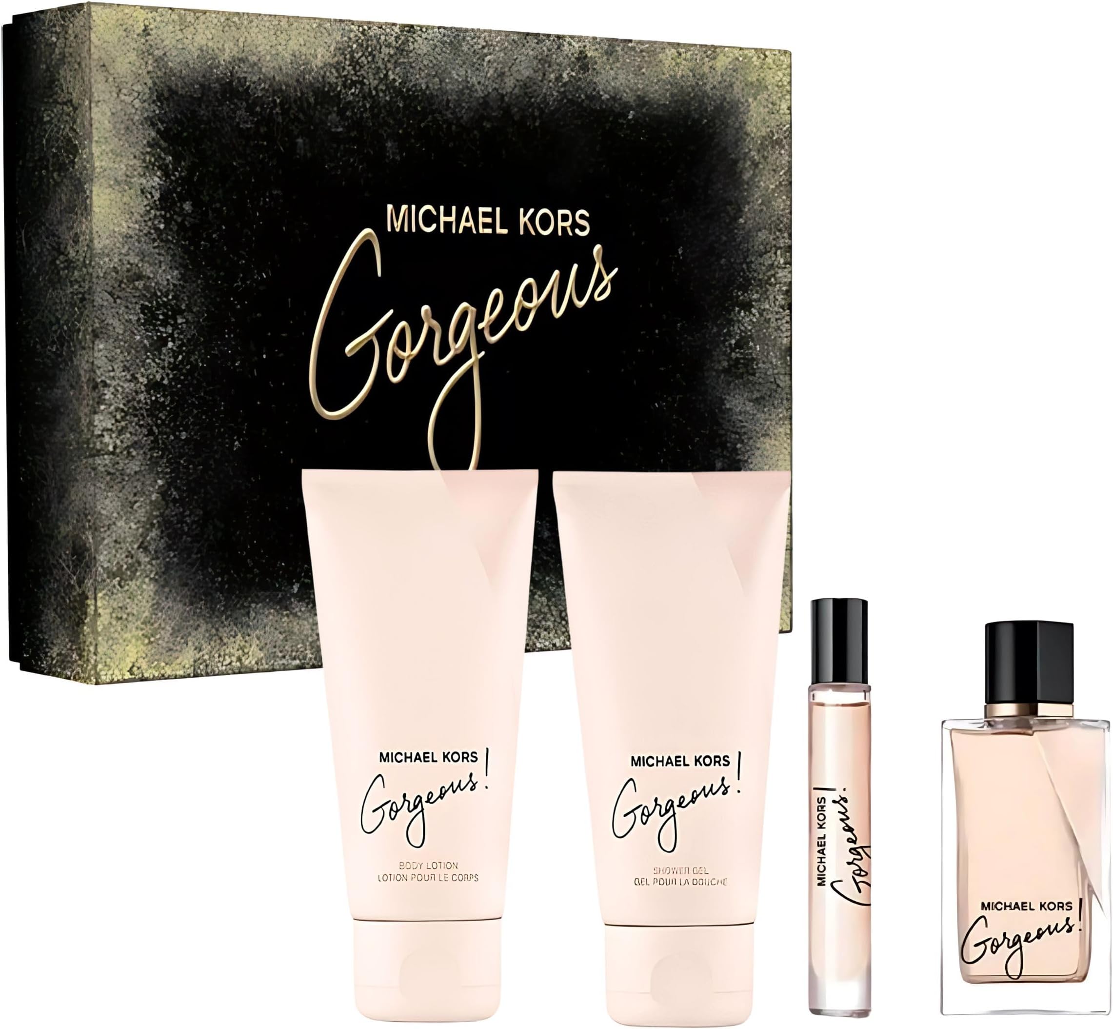 Amazon.com : Michael Kors Gorgeous 4 Pieces Gift Set for Women, (3.4 ...