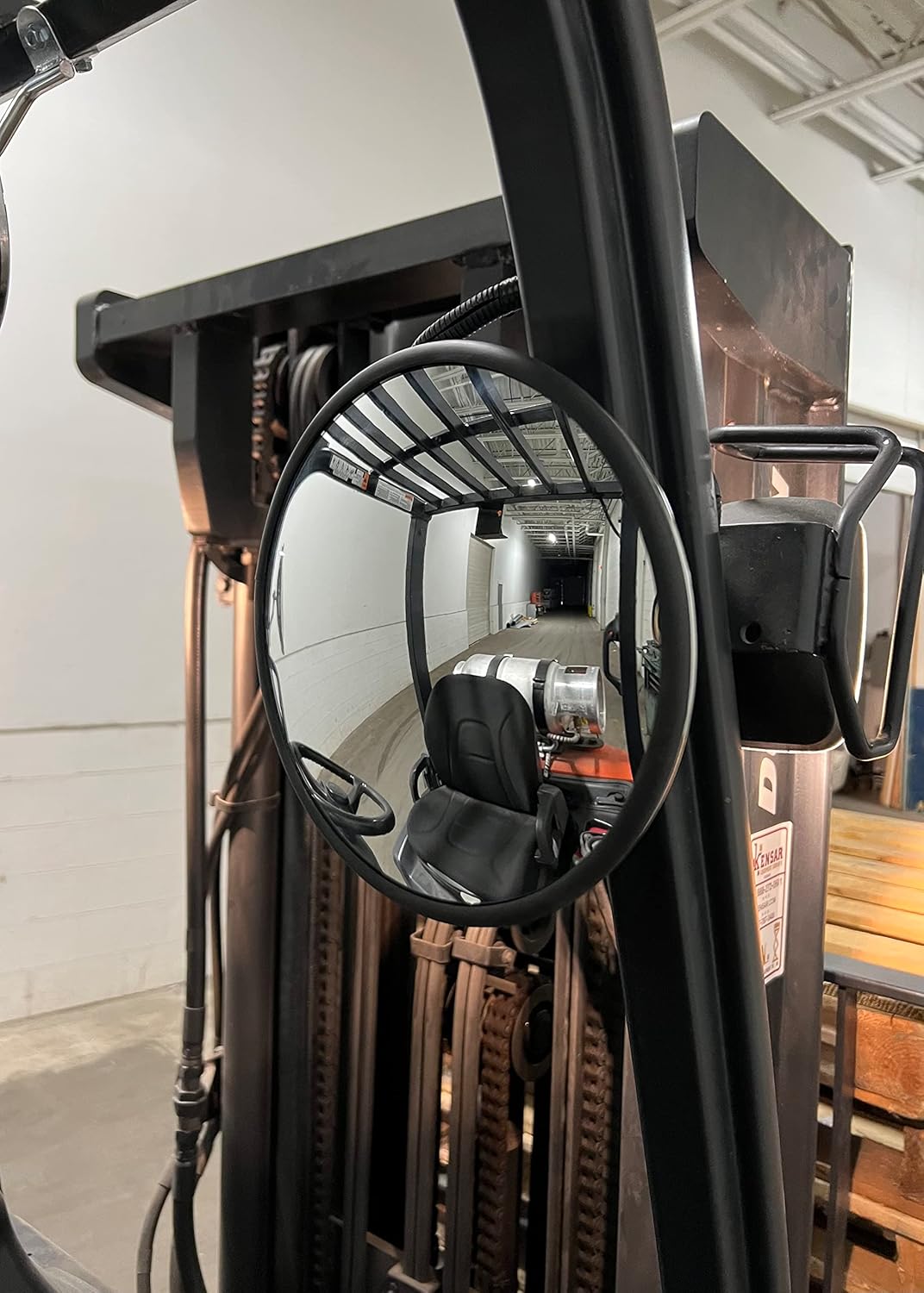 Amazon.com: 8.5" Round Universal Forklift Spot Mirror by Maverick ...