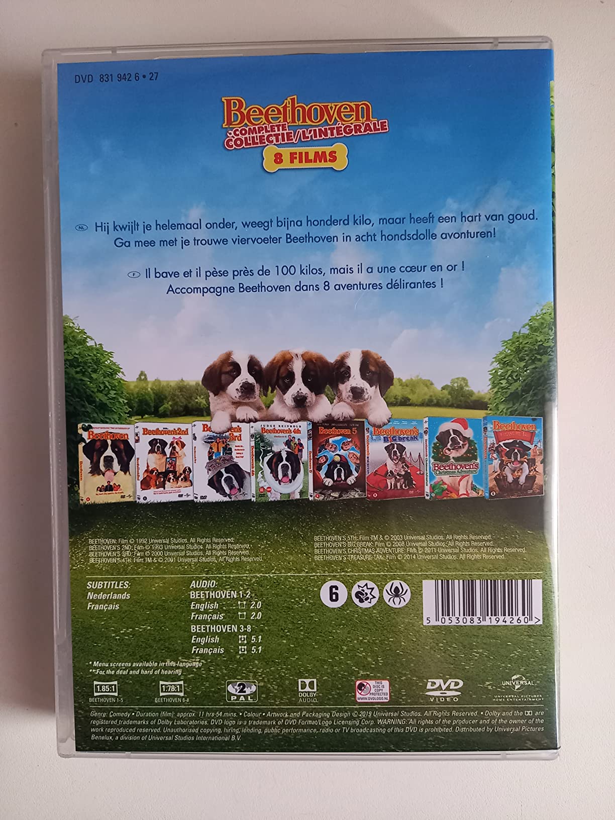 Beethoven coffret intégrale 8 DVD: Amazon.fr: DVD et Blu-ray