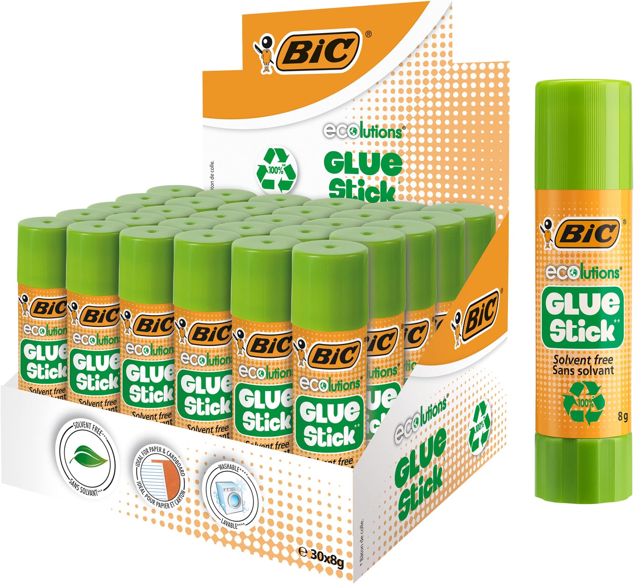 UHU Colla Stick adesiva, 21 g, Confezione da 12 pezzi : Amazon.it: Casa ...