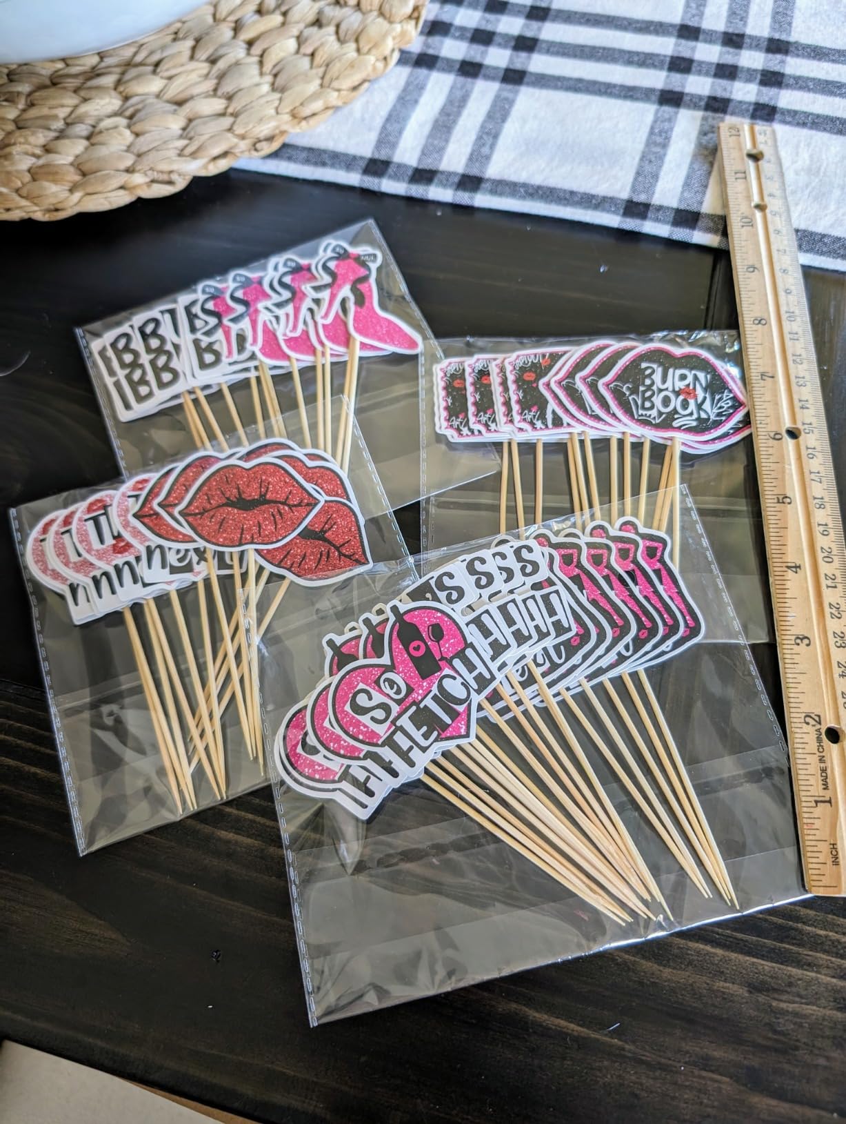 Amazon.com: EngoEagle Girls Burn Book Cupcake Toppers - 54PCS That’s So ...