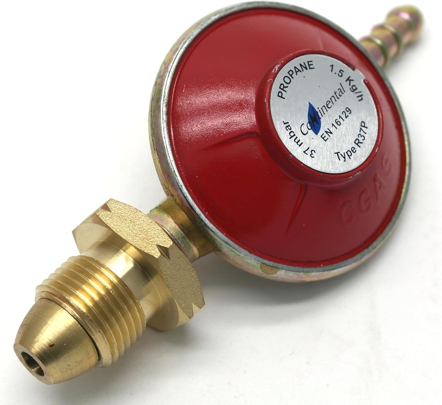 PROPANE GAS REGULATOR 37mbar STANDARD SCREW TYPE 1.5 kg/h Fits Calor ...