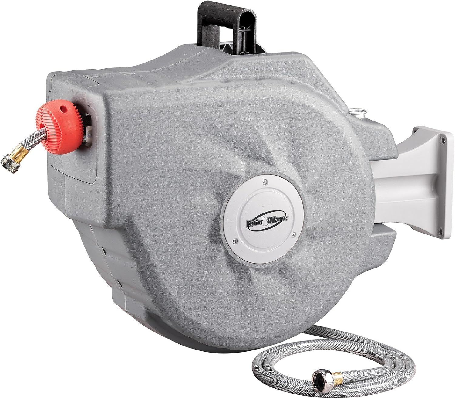 Amazon.com : Rainwave RW-AR1265 Retractable Swivel Wall Mounted Hose ...