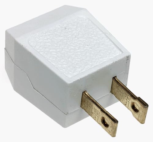 Amazon.com: Leviton 2-Wire Clamptite Plug, White : Tools & Home Improvement