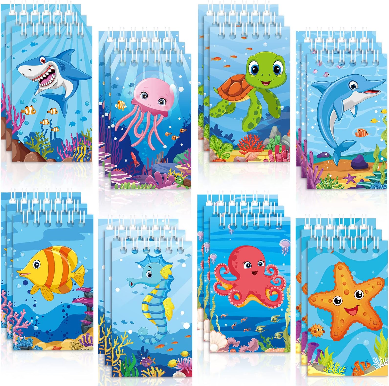 Amazon.com: Weecent 24 Pcs Mini Notebooks Dog Paw Party Favors for Kids ...