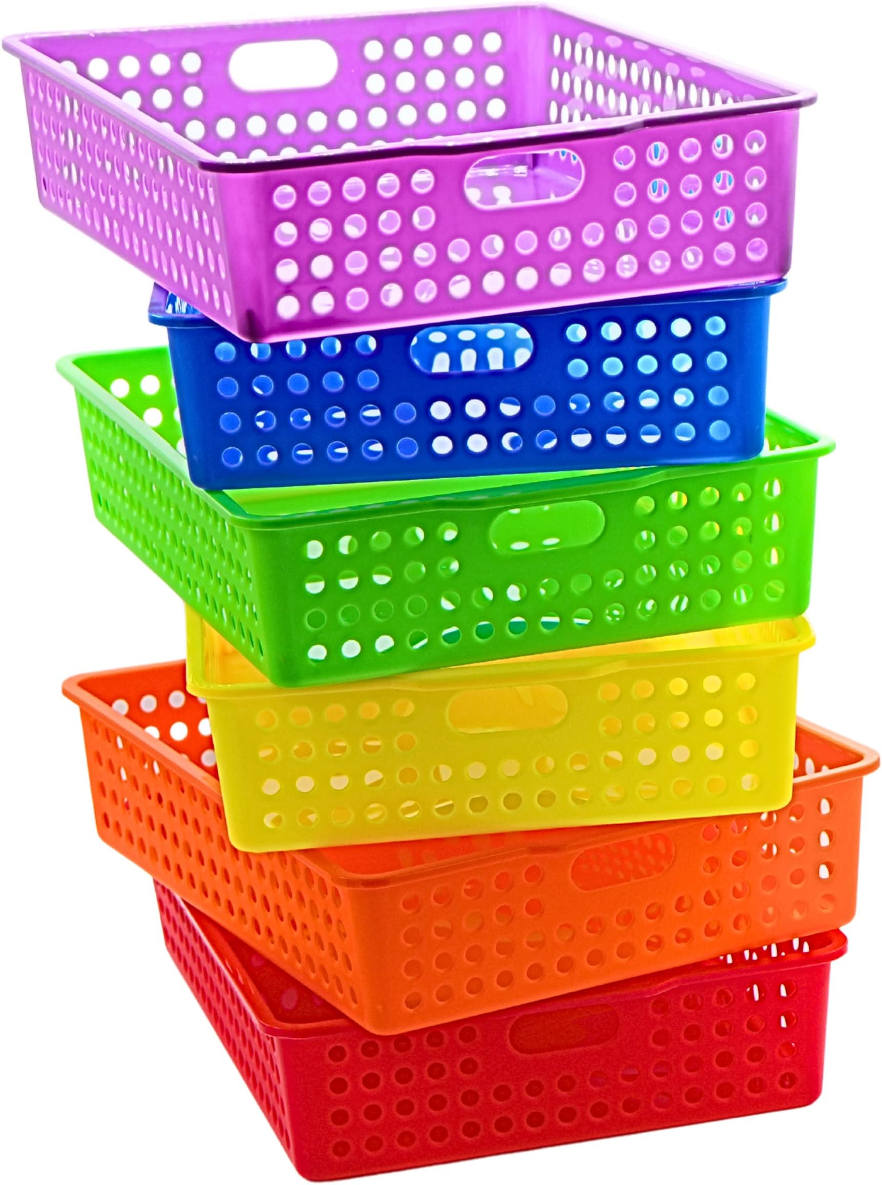 Amazon.com: Cptoion Turn in Trays Classroom,4 Pack Paper Trays for ...