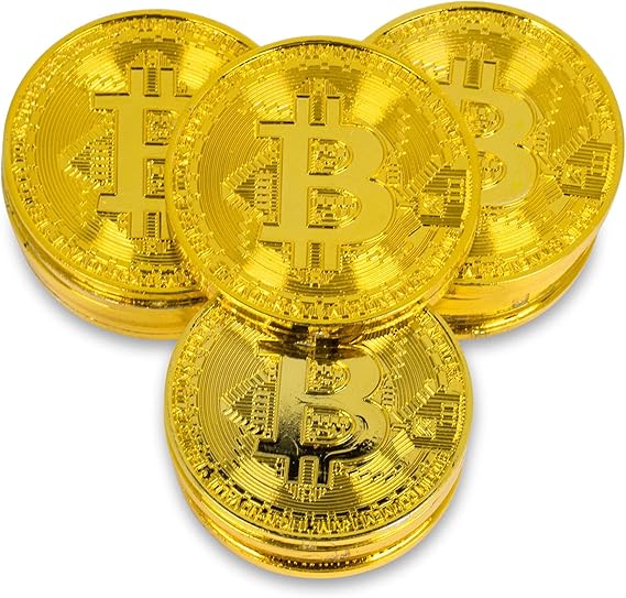 Amazon.com: Bag of Bitcoins Cryptocurrency with Pouch, Includes 20 ...