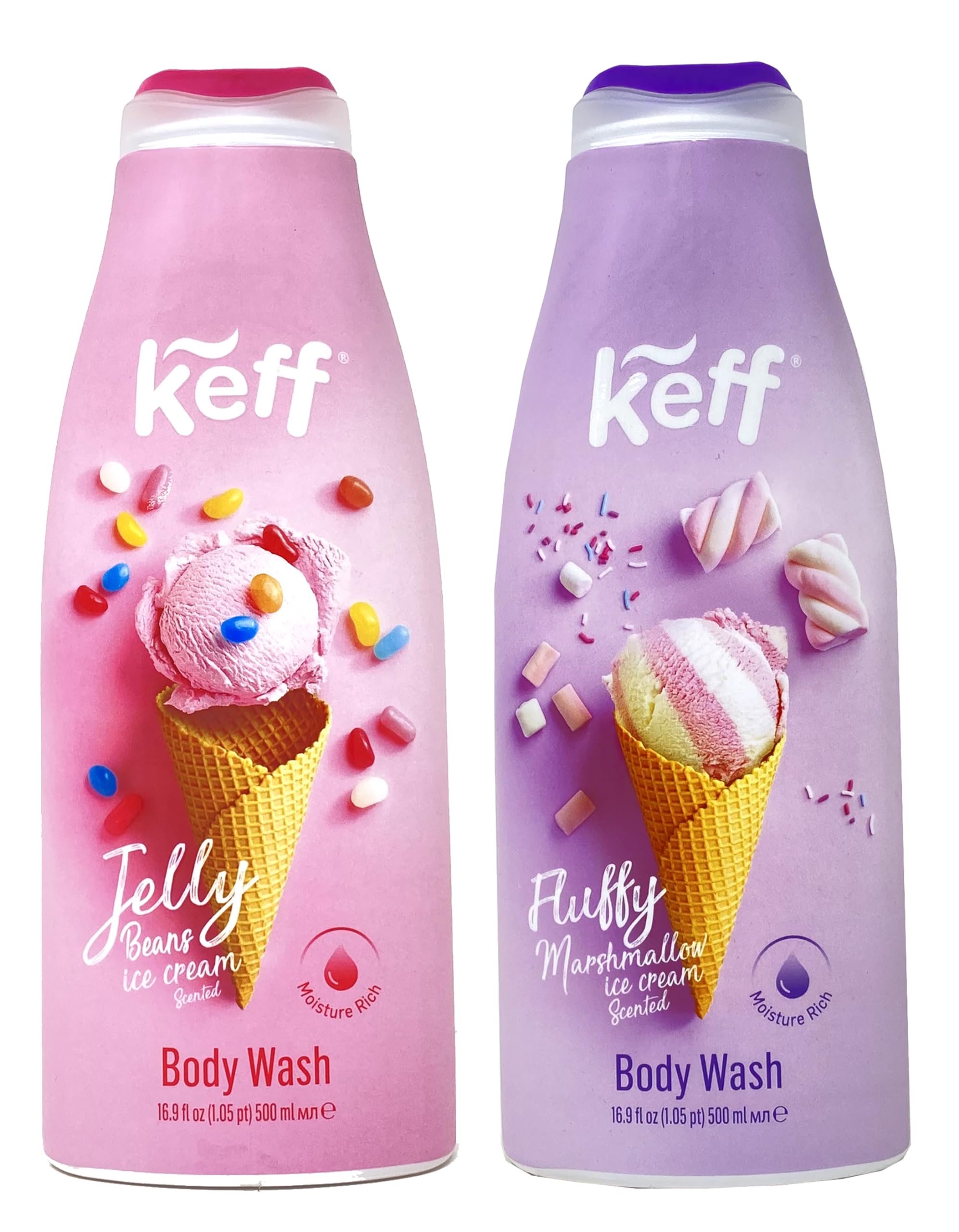 Amazon.com : Keff Creamy Dessert Body Wash – Product of Israel ...