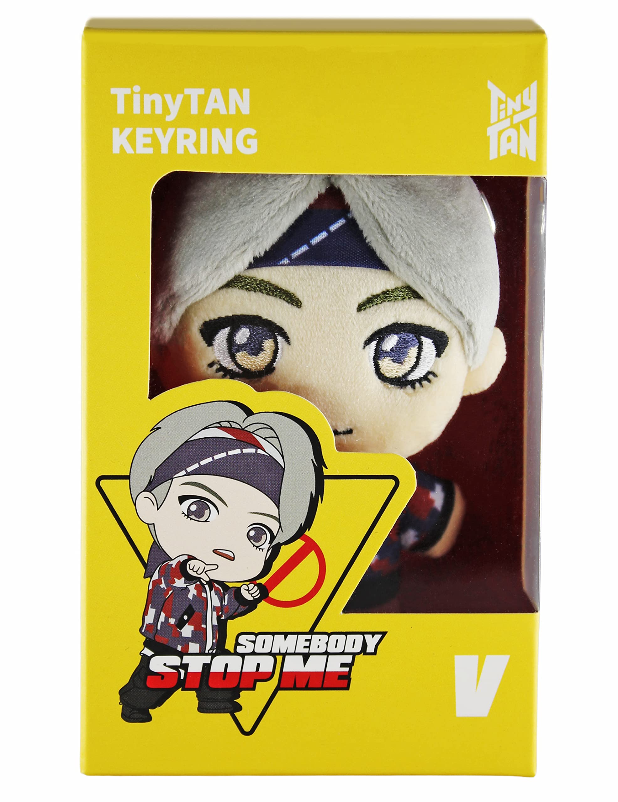 BTS TinyTAN MIC Drop 5.1" Keychain V - Official Licensed BTS ...