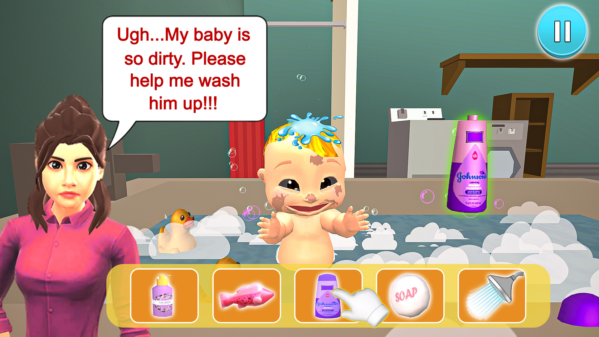 Newborn Sweet Baby: Virtual Mother Simulator Daycare Game - App on ...