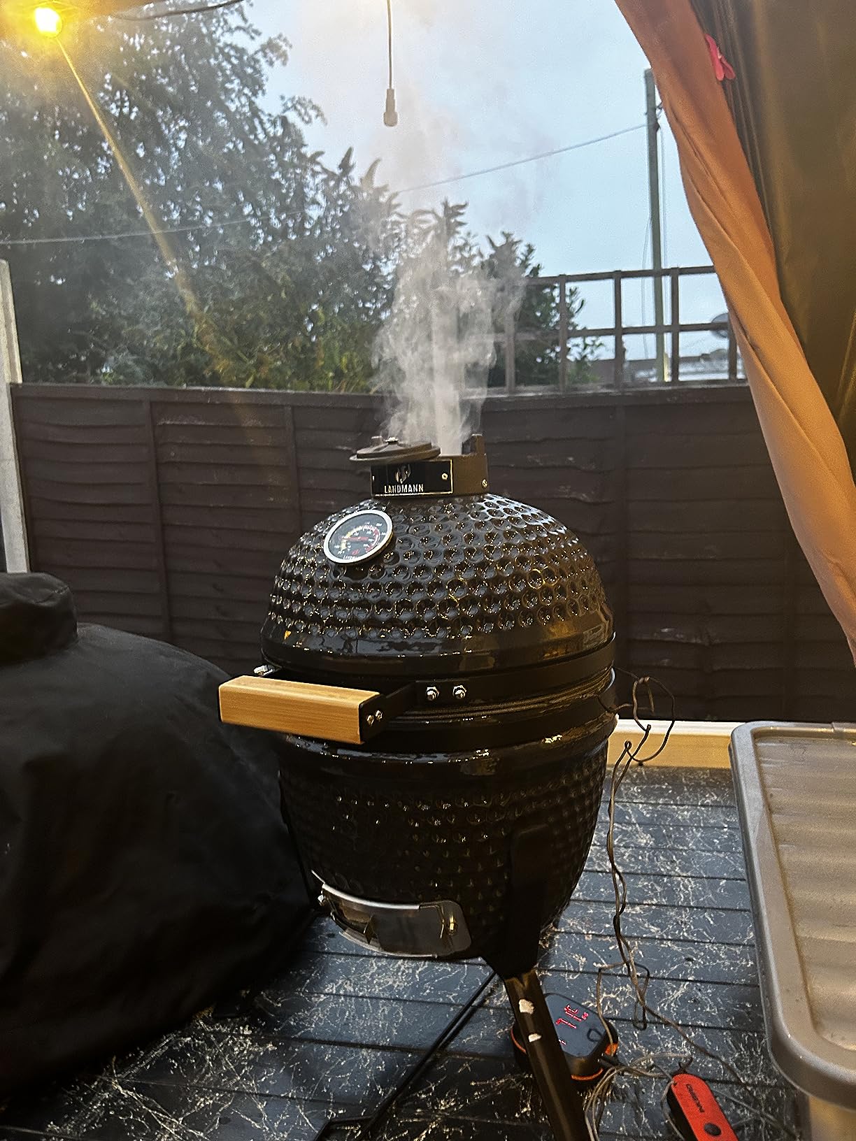 HOOMWELL Stainless Steel Heat Deflector Plate Fits For Gardenline Aldi ...