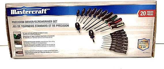 Mastercraft Screwdriver Set, 20-pc, Screwdriver Sets - Amazon Canada