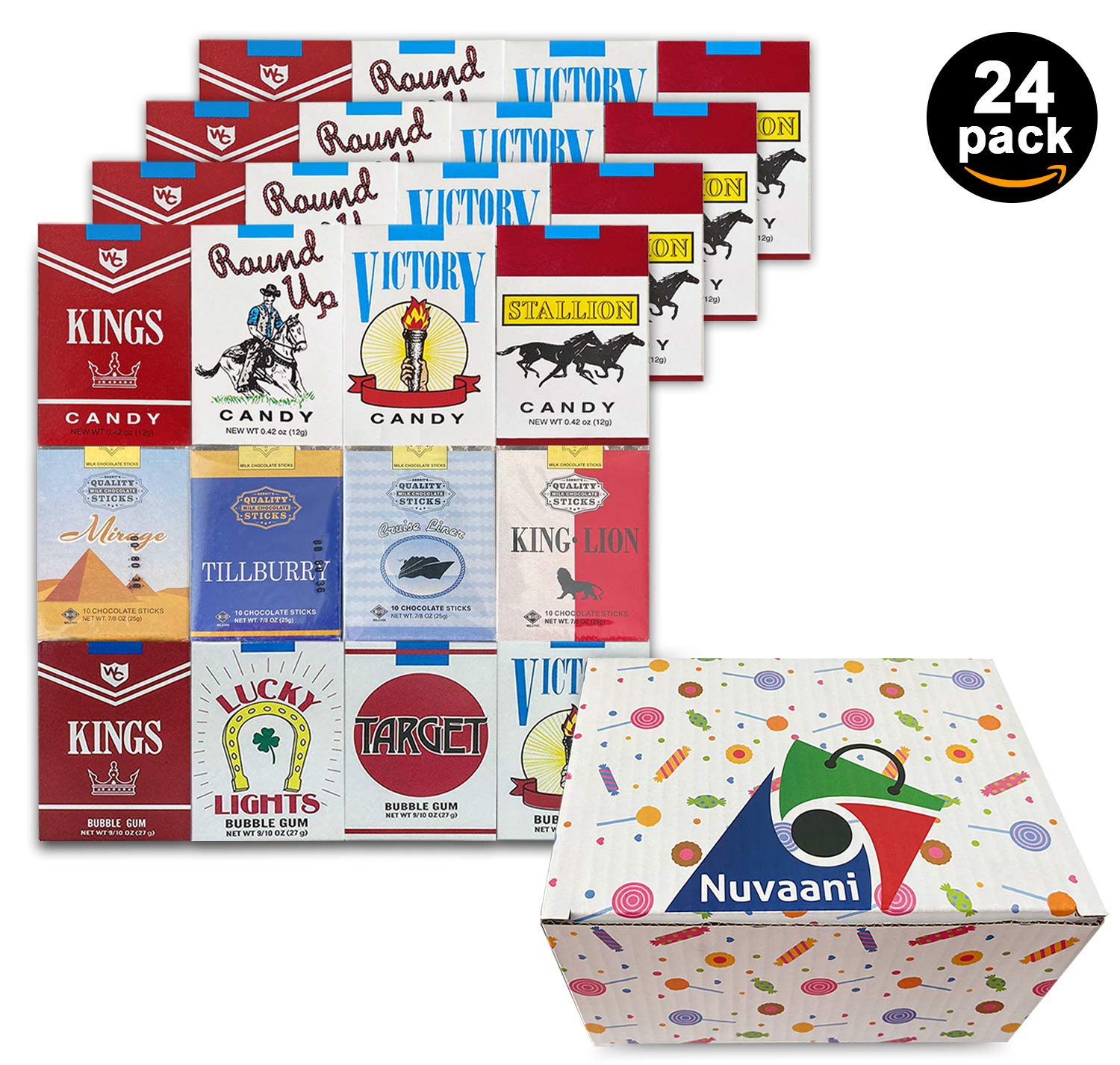 Buy World Confections King , Bubble Gum , Belgian Milk Chocolate Candy ...