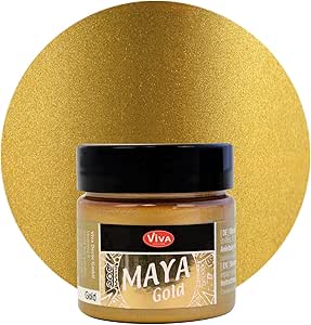 NEU Viva Decor Maya Gold 45 ml, Gold : Amazon.de: Küche, Haushalt & Wohnen