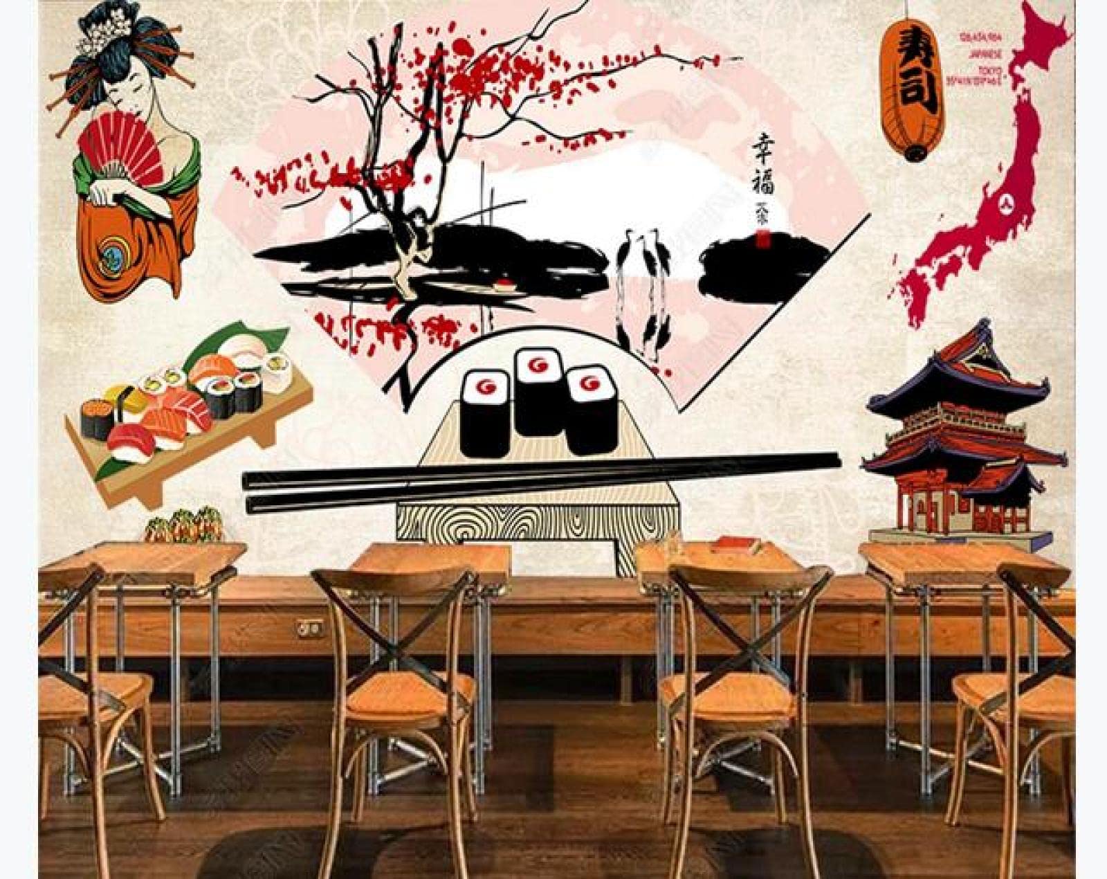 Sushi Restaurant Background