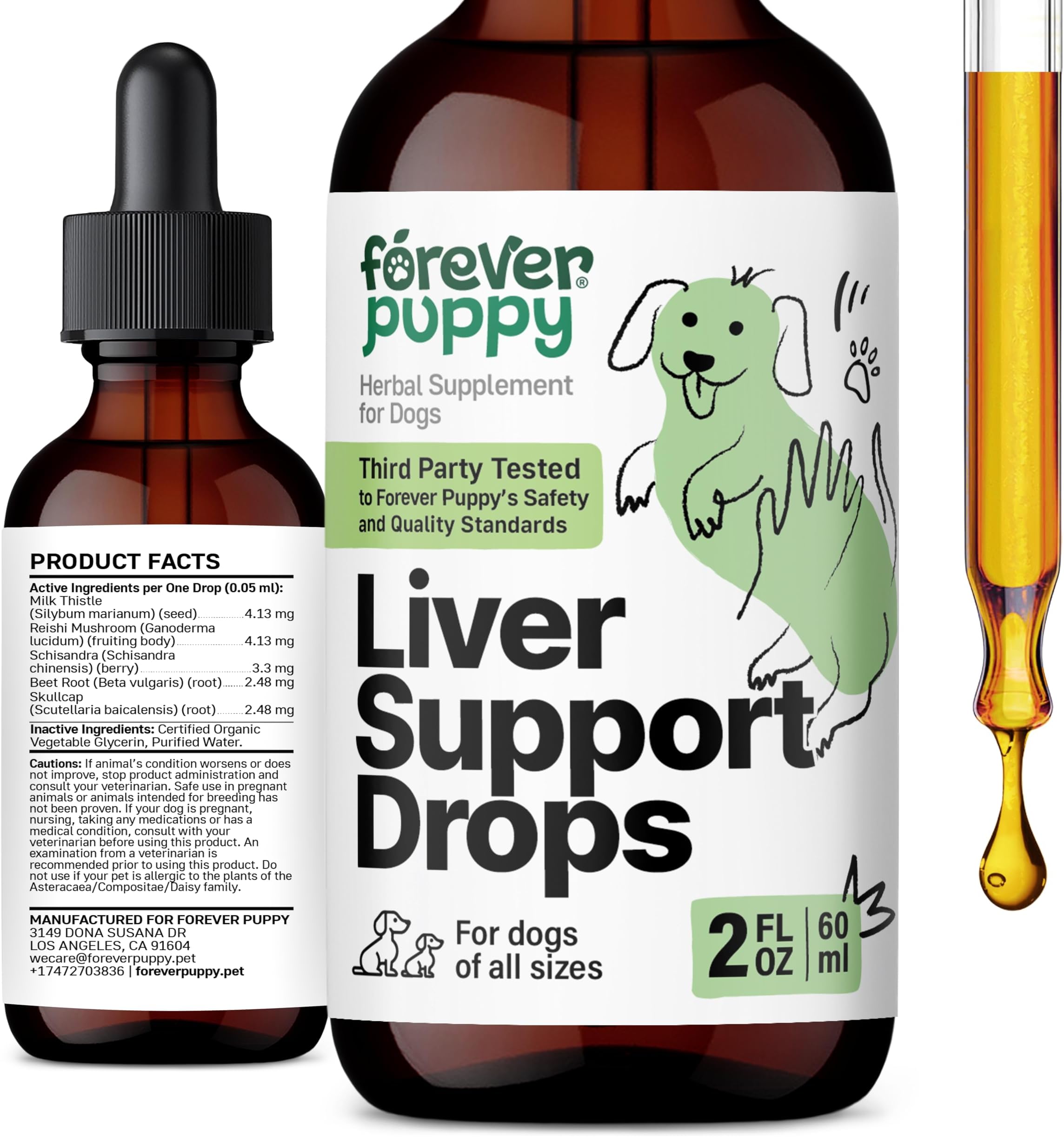 Amazon.com : Liver Vitamins for Dogs - Milk Thistle Supplement for Dogs ...