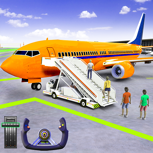 Open World City Airplane Flying Pilot 3D: Flight Simulator Plane Games ...