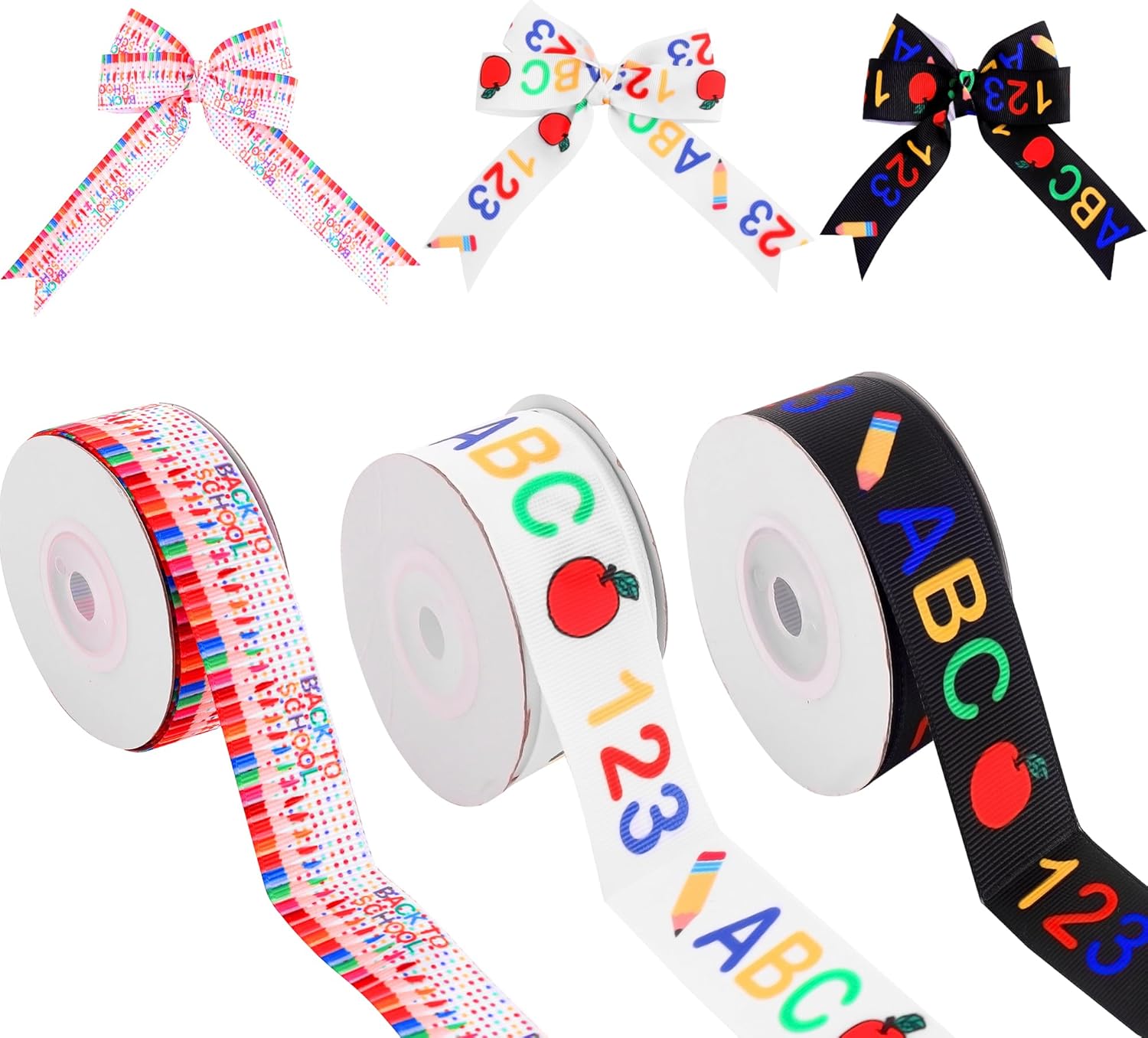 Amazon.com: KatchOn, Back to School Ribbon for Crafts - 10 Yard, Pack ...