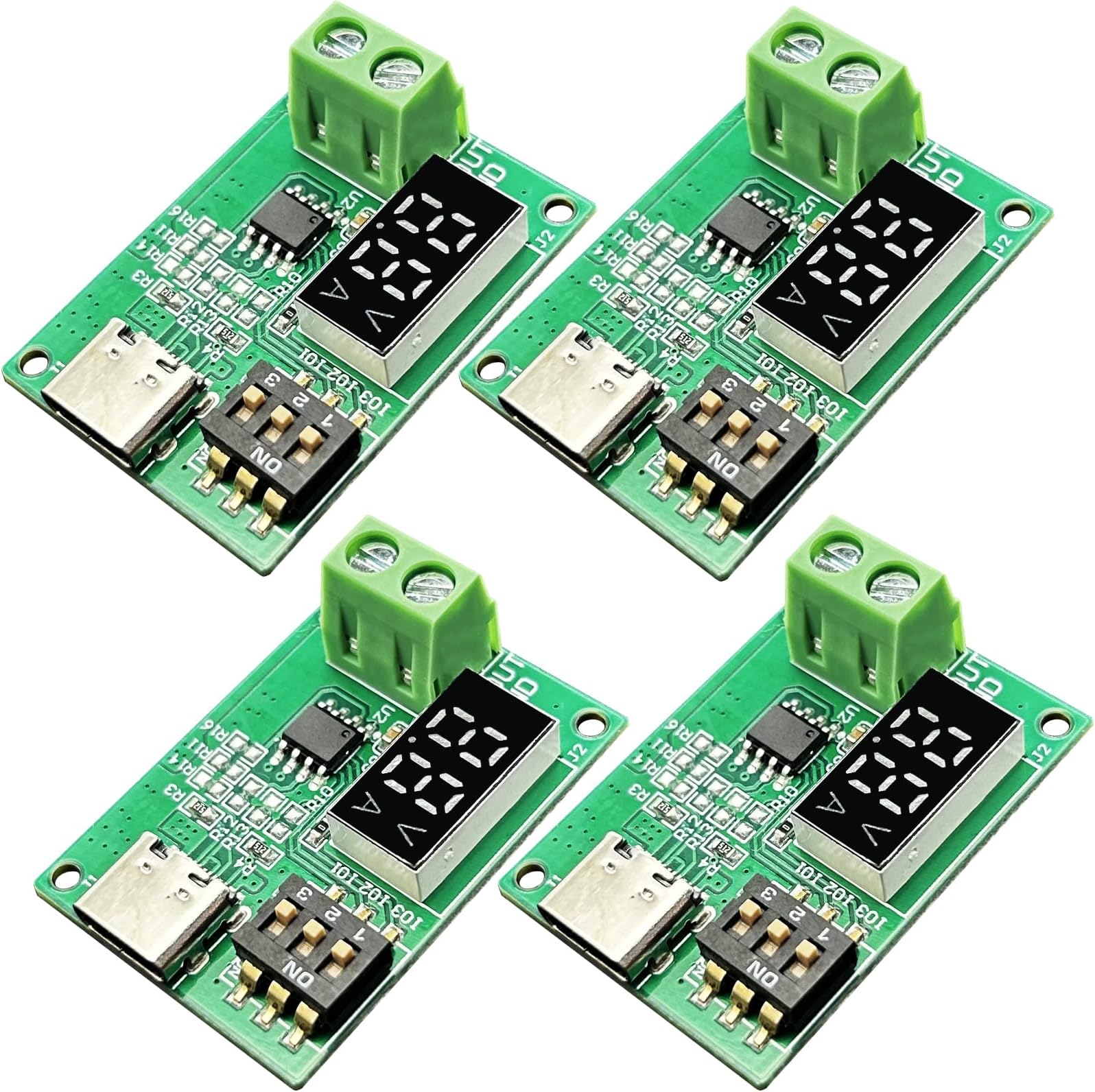 Amazon.com: innomaker 4Pcs Type-C QC AFC PD2.0 PD3.0 to DC Fast Charge ...