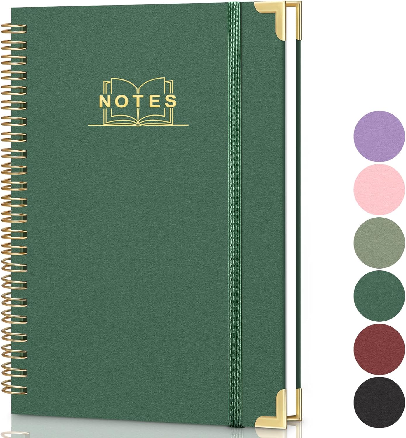 Amazon.com : Gloween Lined Spiral Journal Notebook with 160 Pages, A5 ...