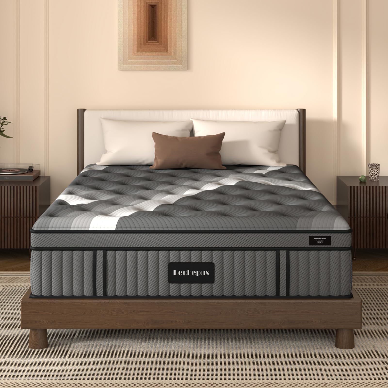 Amazon.com: California King Mattress,Lechepus 14Inch Soft Memory Foam ...