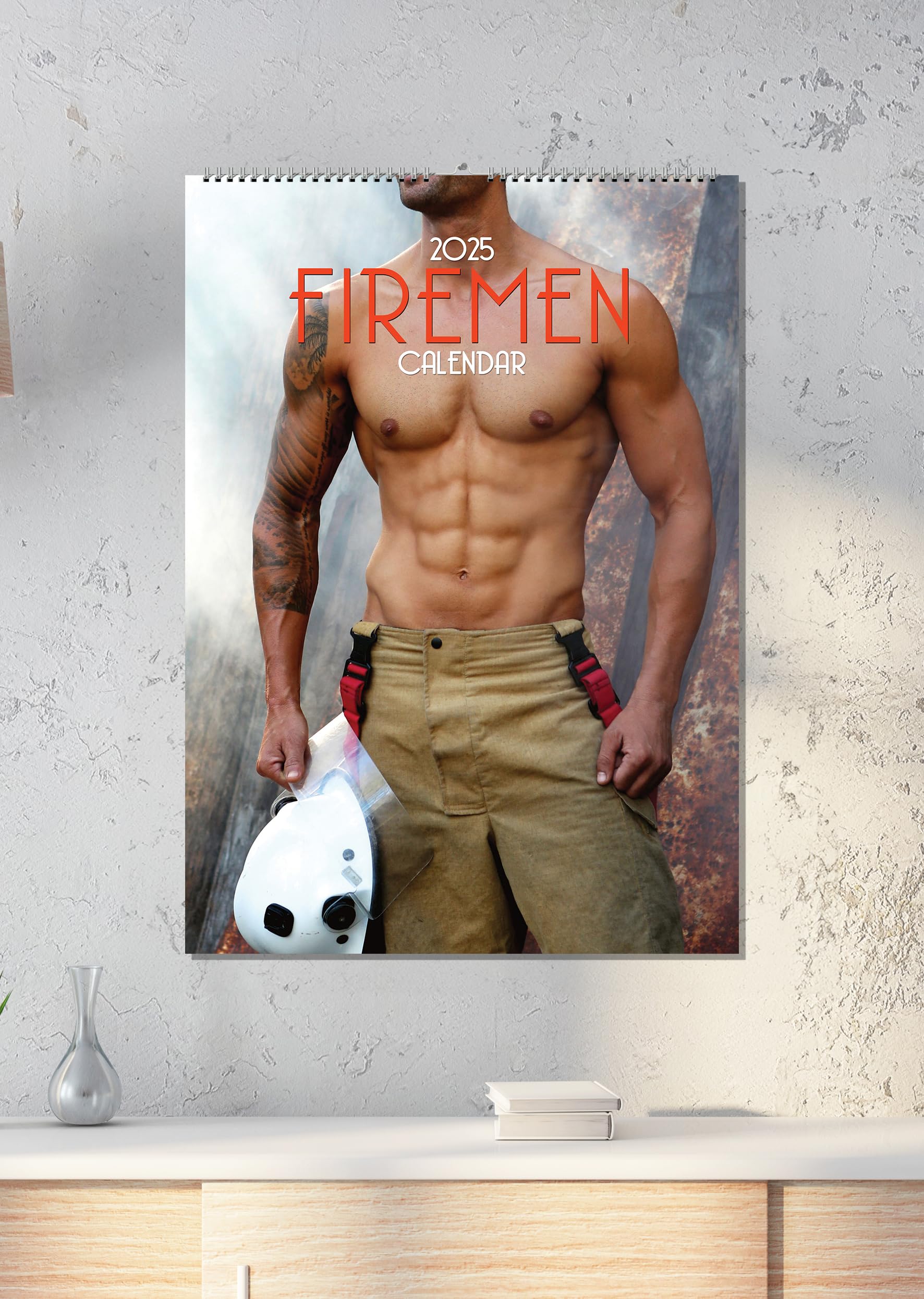 Firemen 2025 – A3 Size Wirobound Calendar – BigaMart
