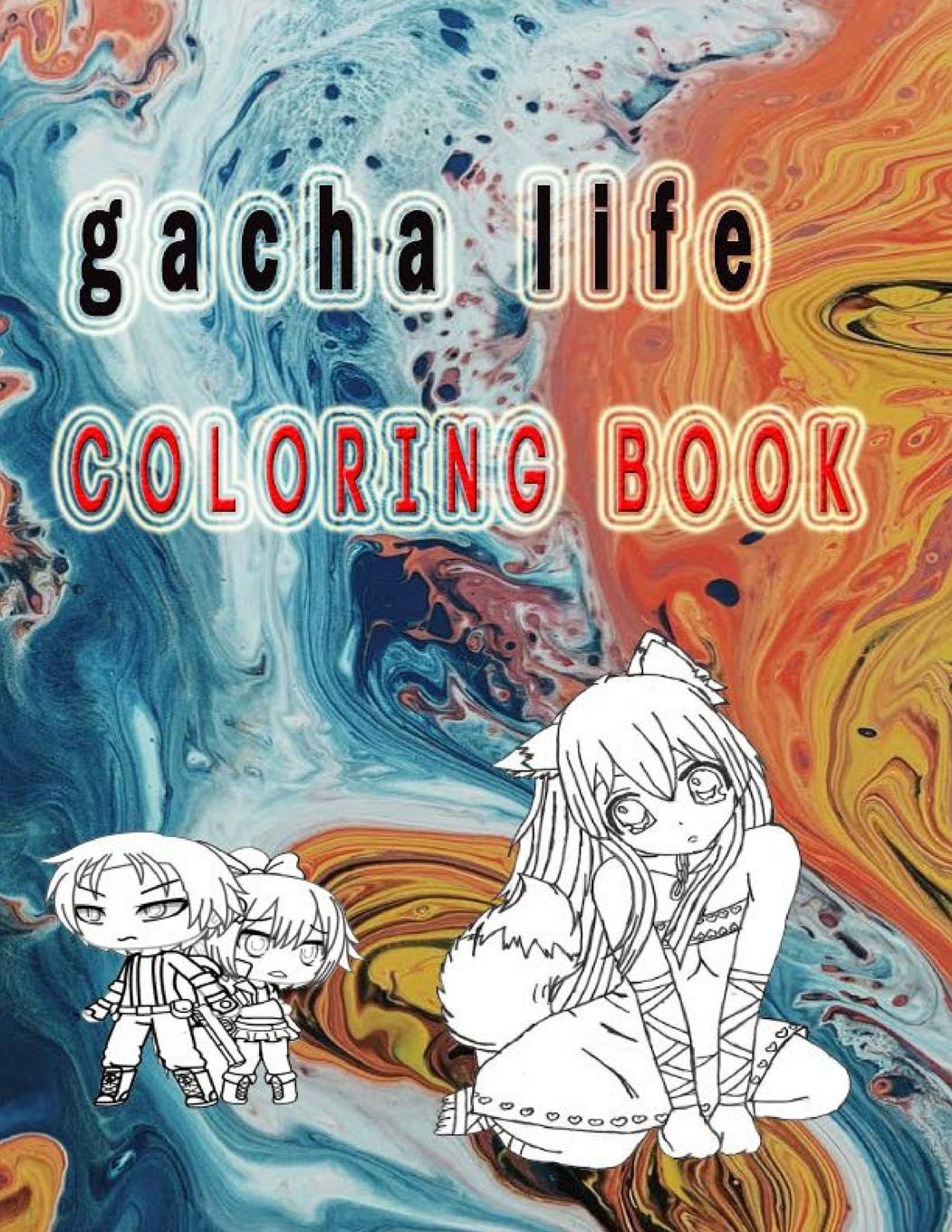 Gacha Life Coloring Book An Unique Coloring Book For Fan | Desertcart ...