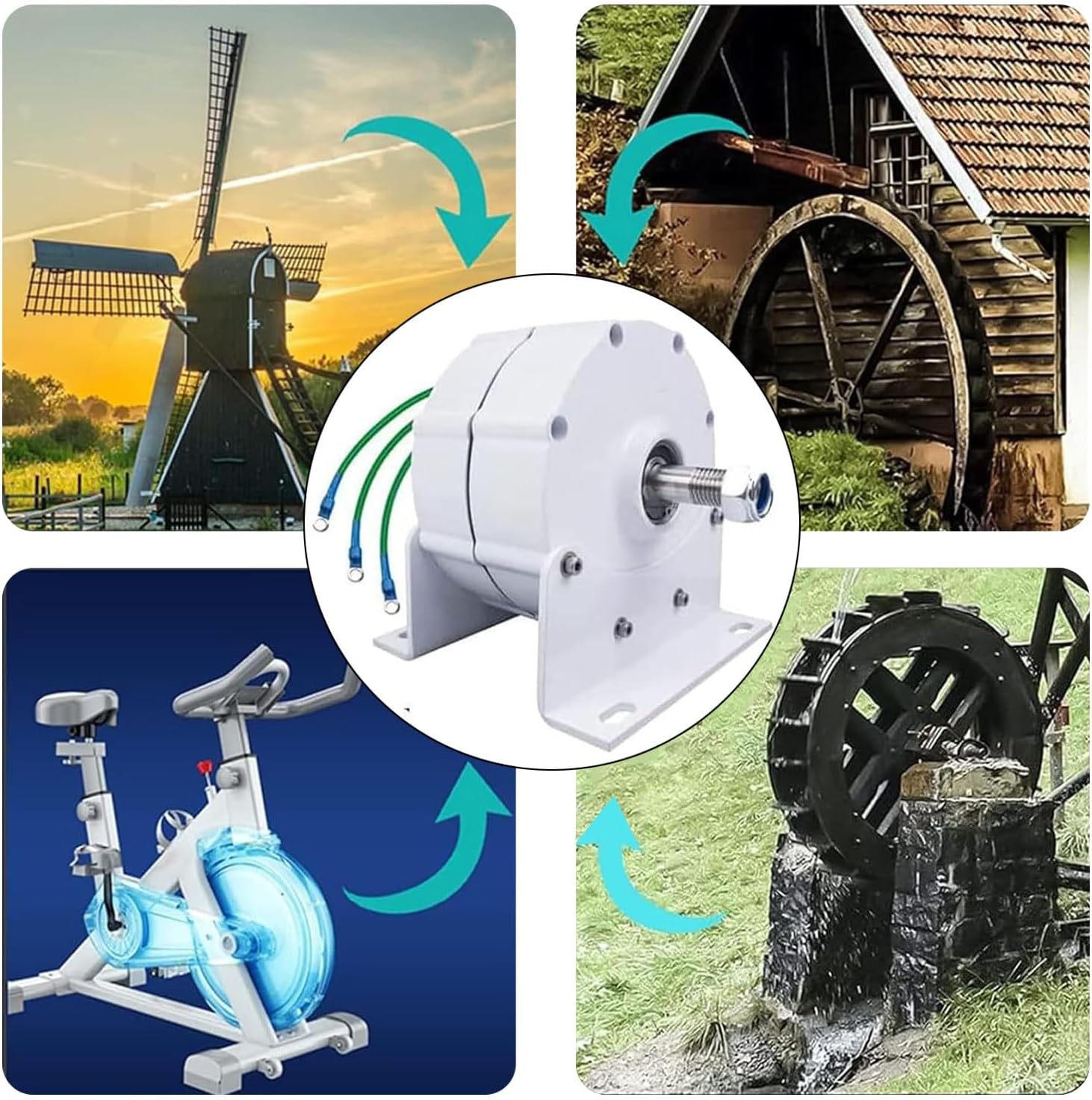 Permanent Magnet Electric Motor Generator, 600W Low Philippines | Ubuy