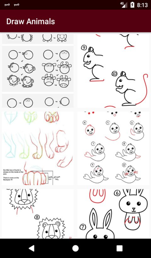 How to Draw Animals - App on Amazon Appstore