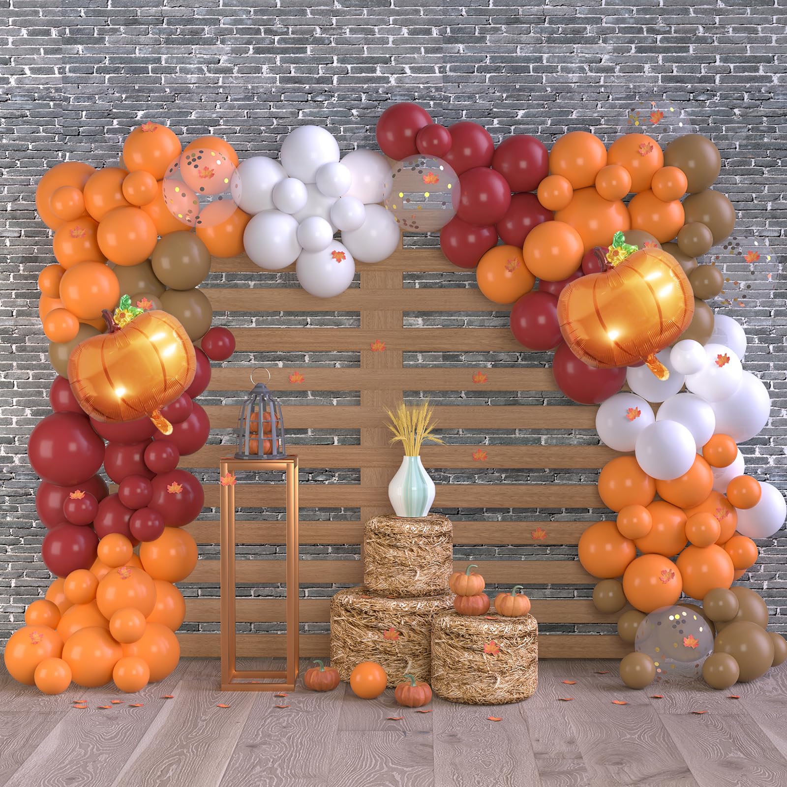 Amazon.com: 128PCS Fall Balloons Garland Arch Kit, Fall Decoration ...