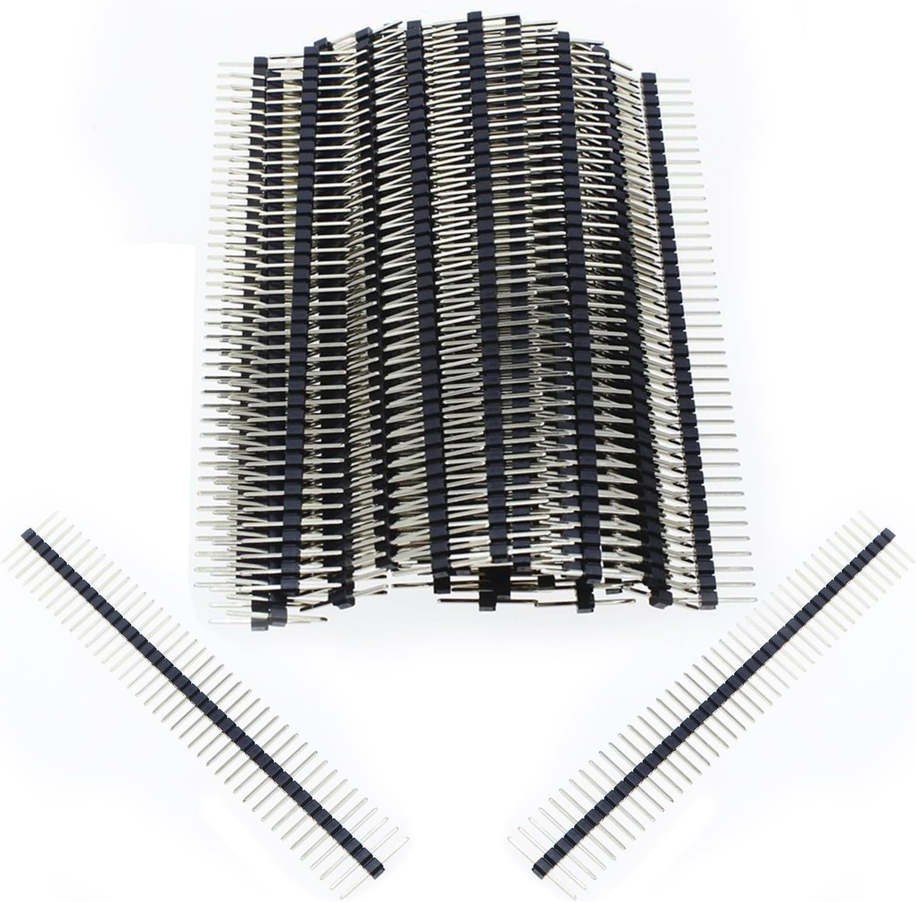 Amazon.com: 40-pin Break Away Strip Male Headers 0.1" 2.54mm Equal ...