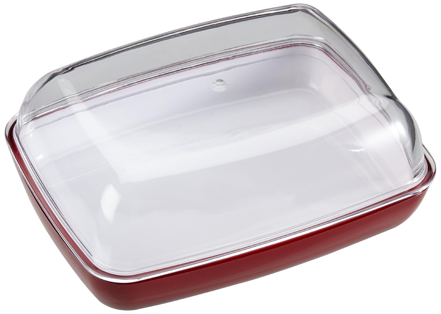 Buy Emsa Butter Dish"Vienna" In Transparent/Red, Online at Low Prices ...