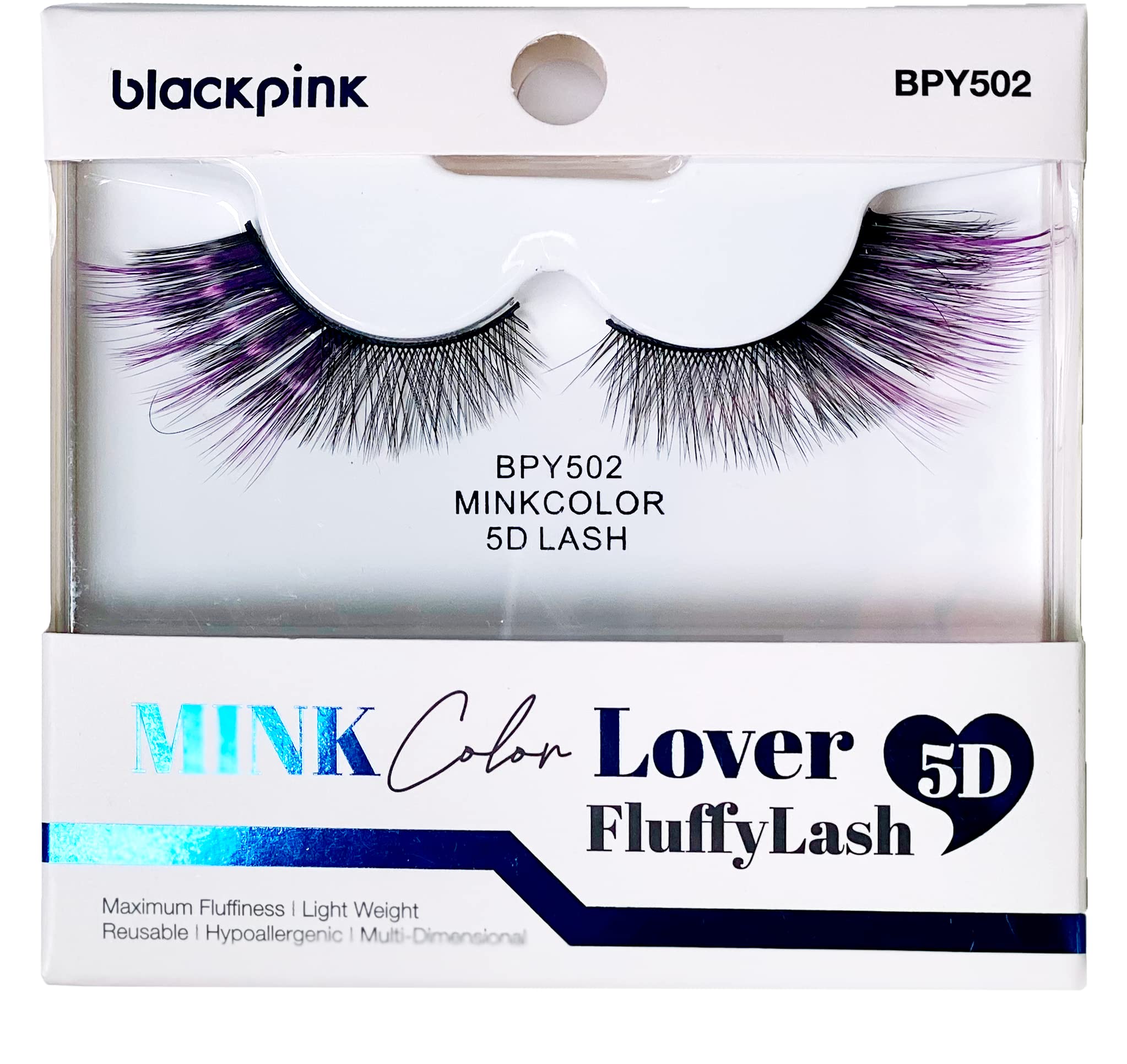 Snapklik.com : BlackPink Mink Style Color Lover Fluffy Lash 5D Fluffy ...