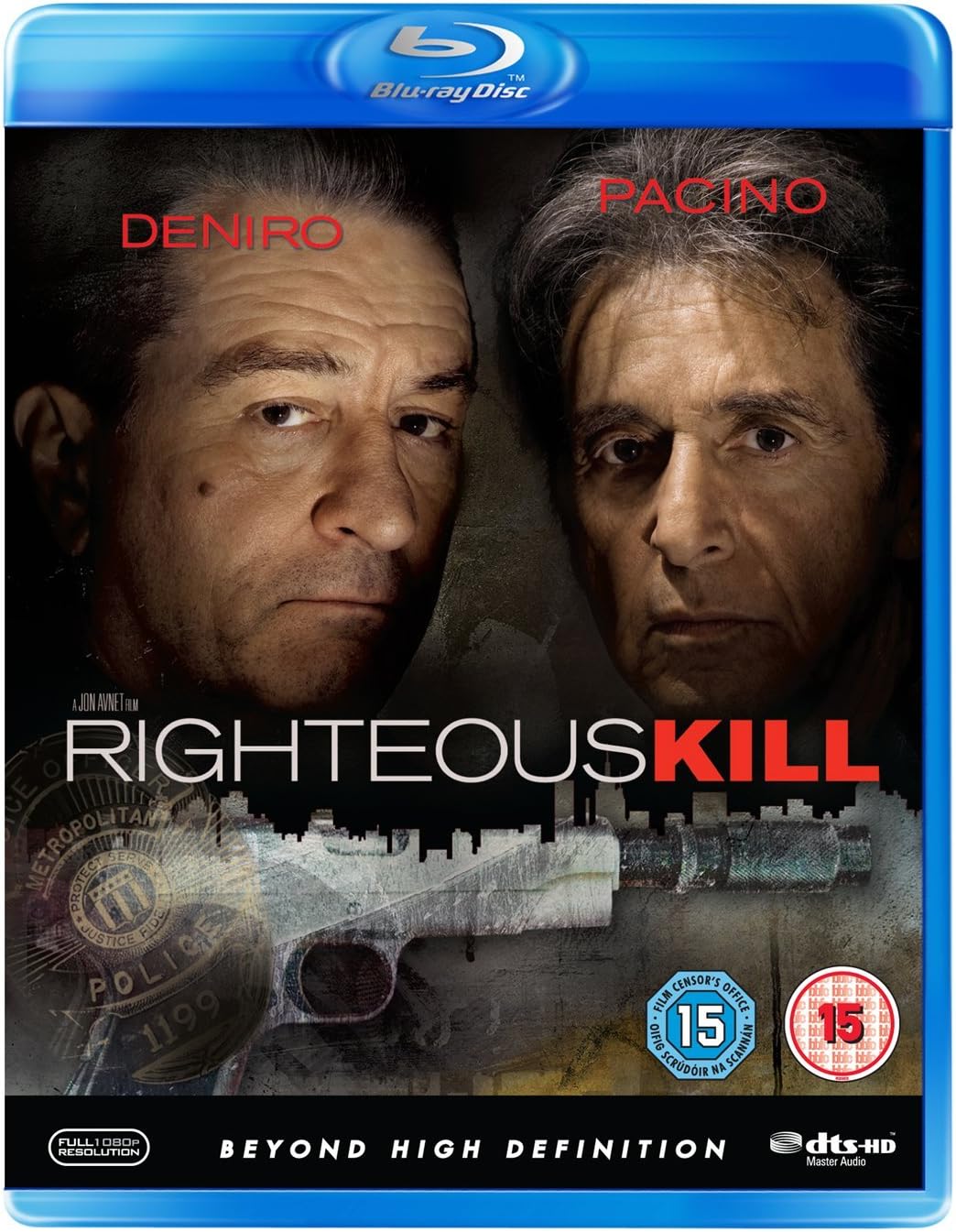 Righteous Kill [Blu-ray]: Amazon.co.uk: Robert De Niro, Al Pacino, 50 Cent, Carlo Gugino, John ...