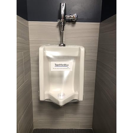 Toilet Wrap | Out of Order Urinal Cover Film | Made in USA | Used to ...