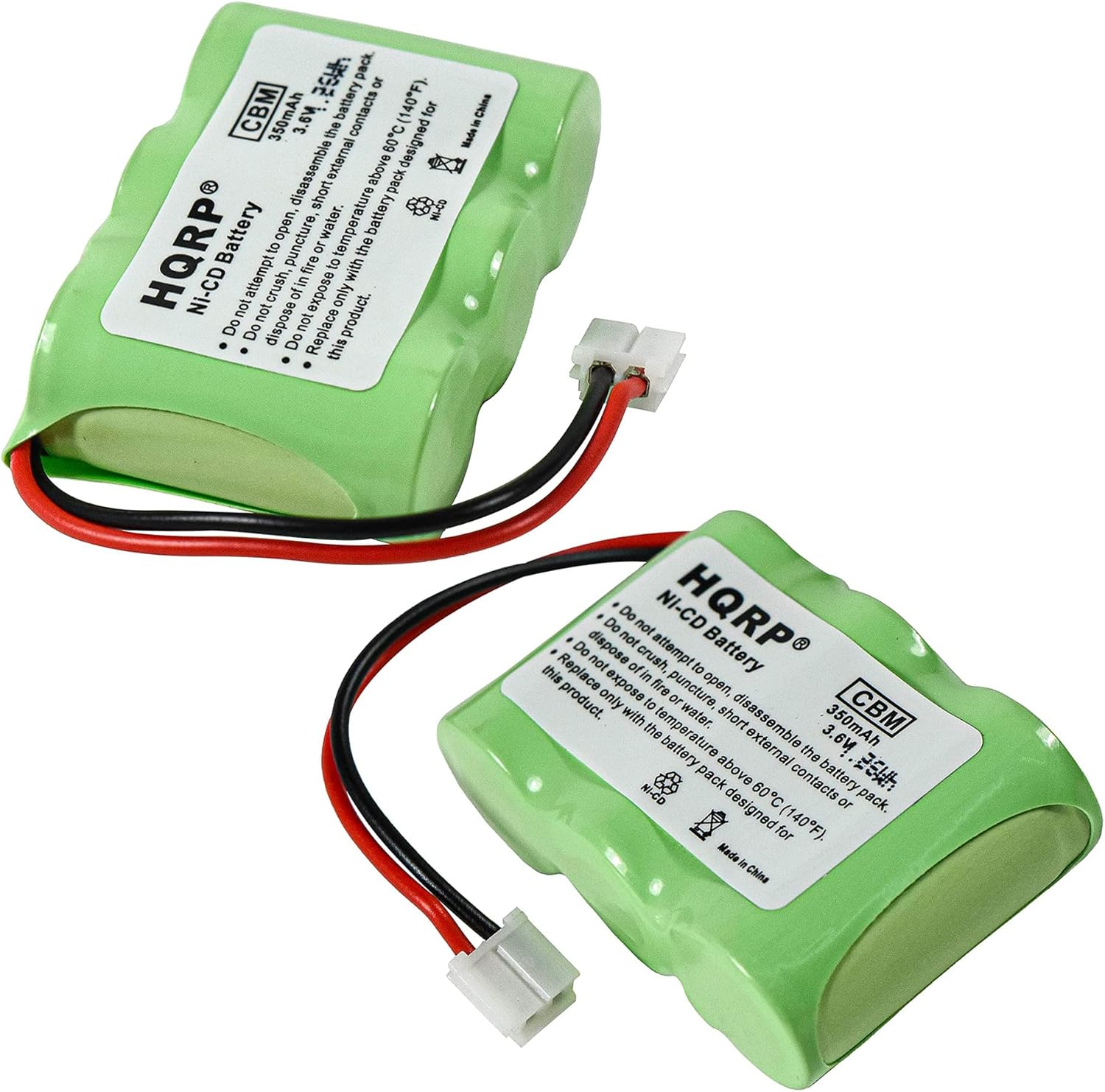 Amazon.com: HQRP 2-Pack Cordless Phone Battery Compatible with AT&T ...