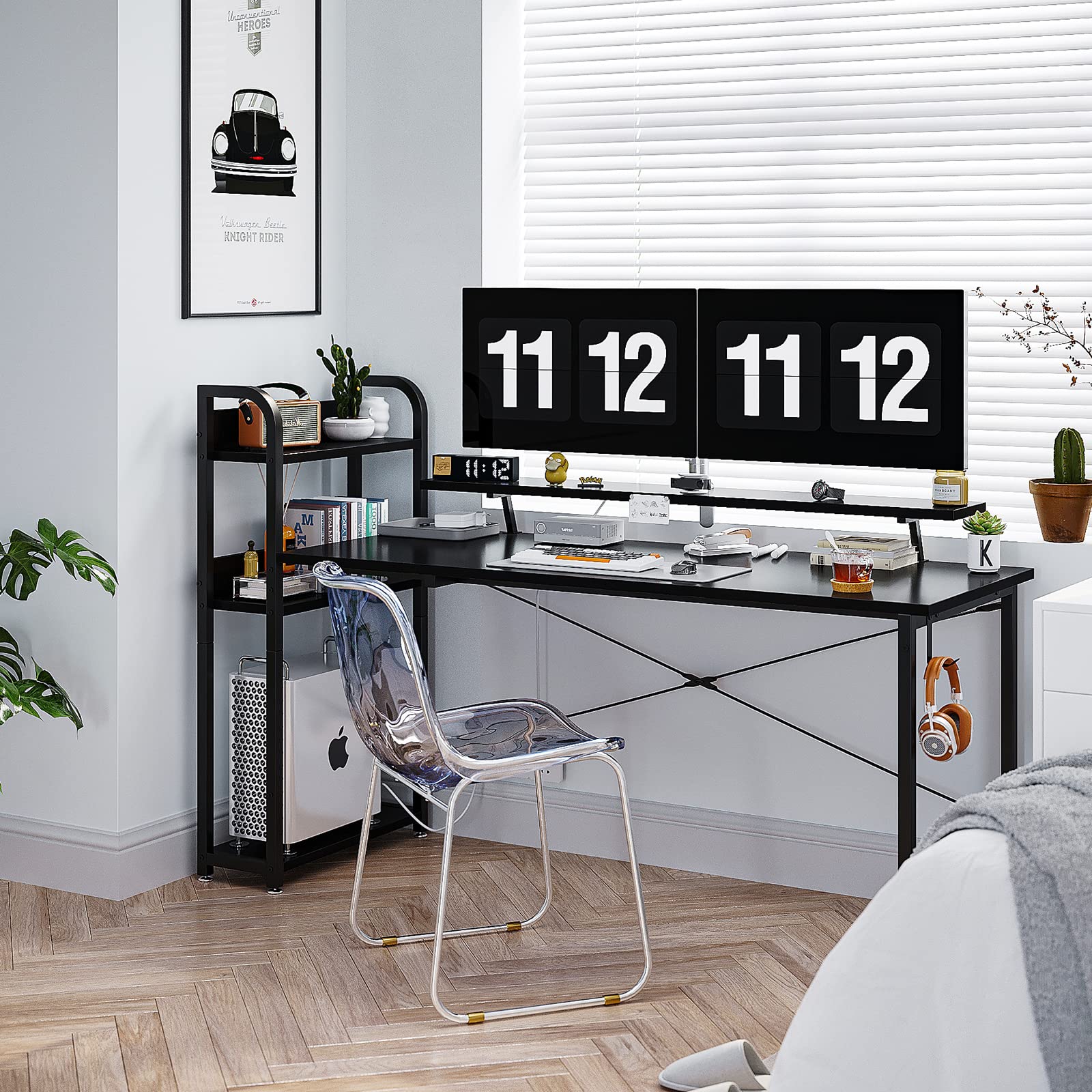 ODK Computer Desk with Storag...B09XM7S26S | Encarguelo.com