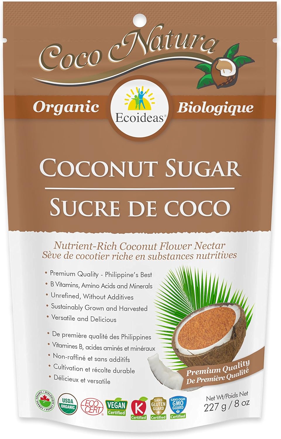 Coco Natura - Organic Coconut Sugar : Amazon.ca: Grocery & Gourmet Food