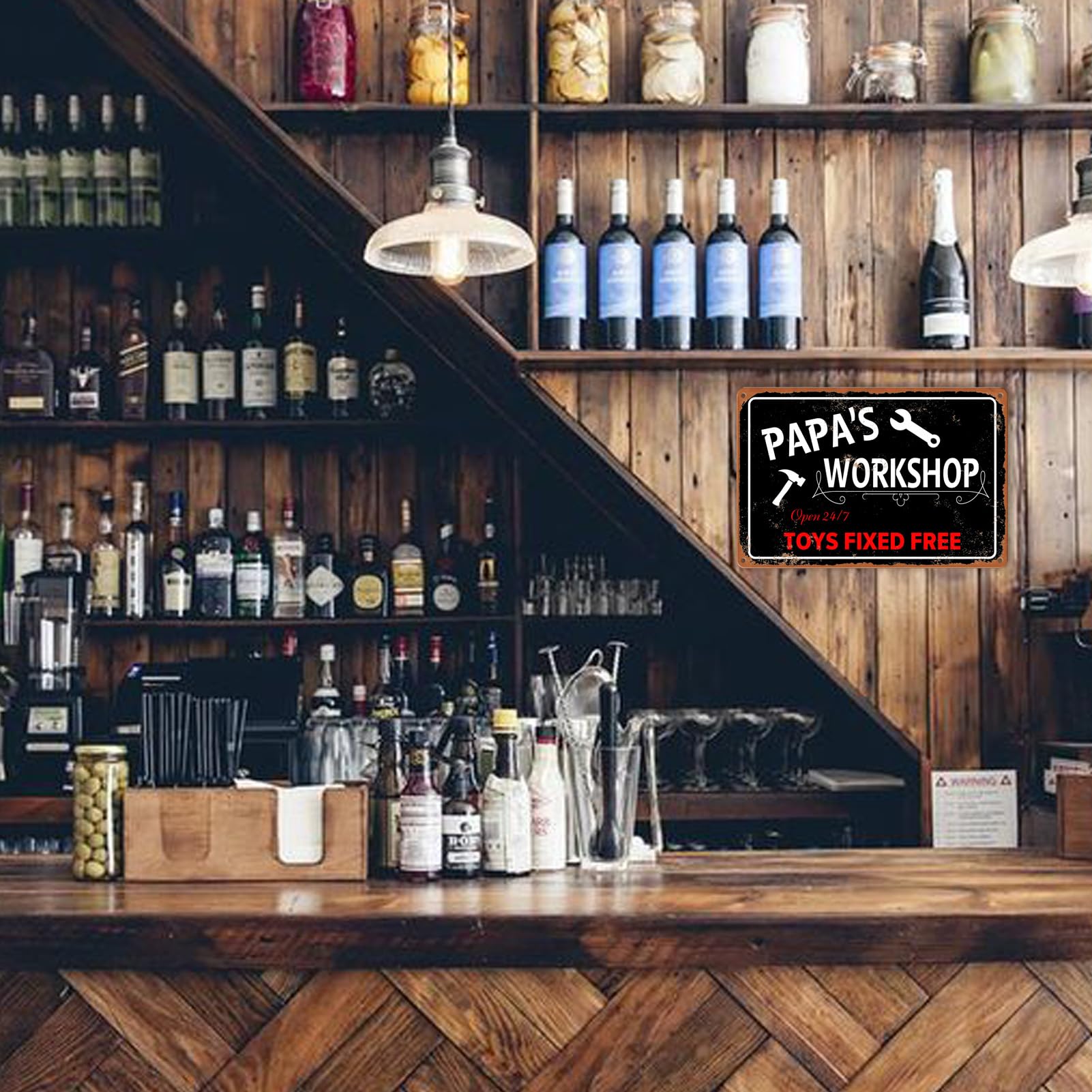 Snapklik.com : Metal Tin Sign Vintage Halloween Decor Funny Christmas ...