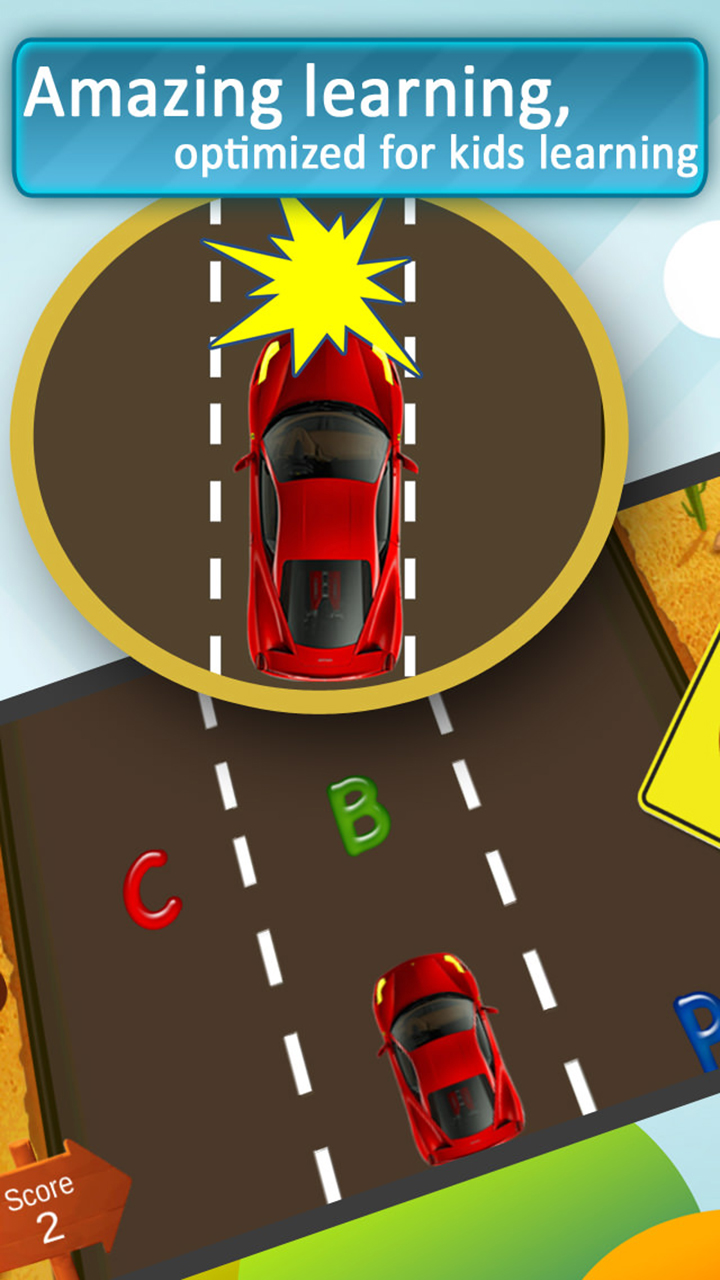 Alphabet car game for kids - App on Amazon Appstore