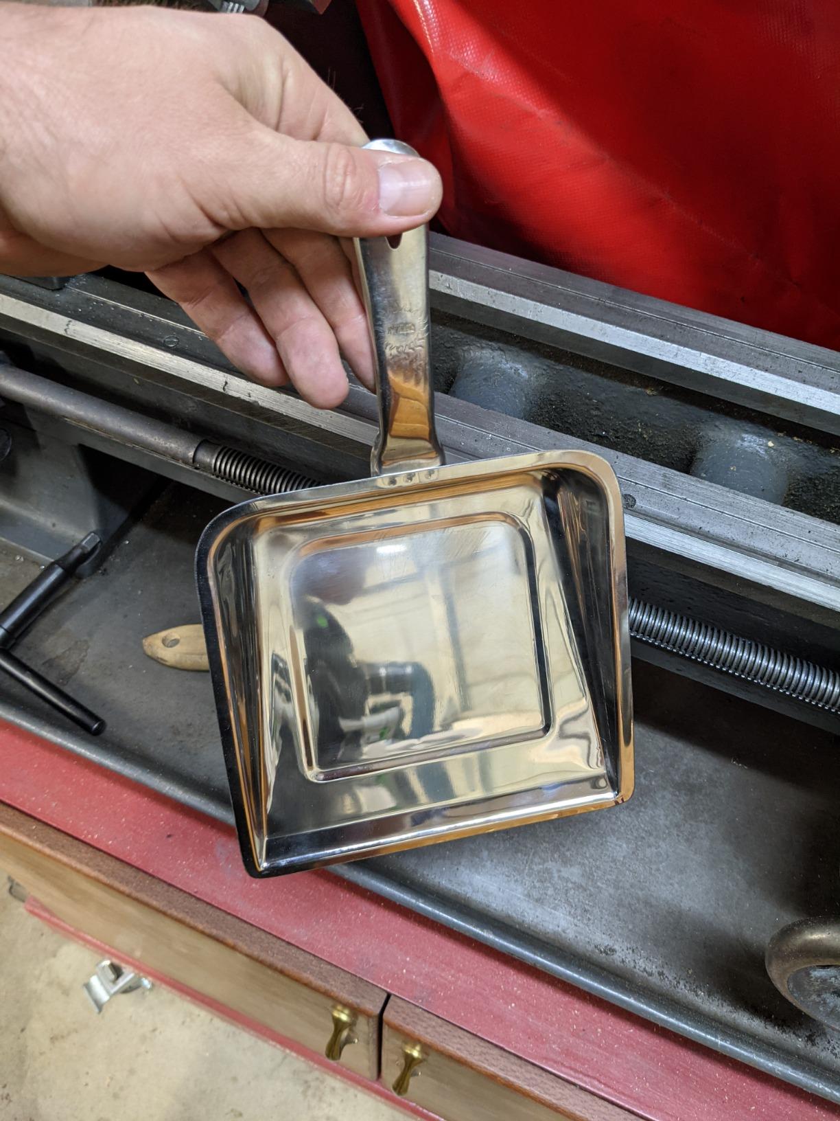 Amazon.com: Stainless Steel Dust Pan,Dustpan Supdi,Dust Pan,Cleaning ...