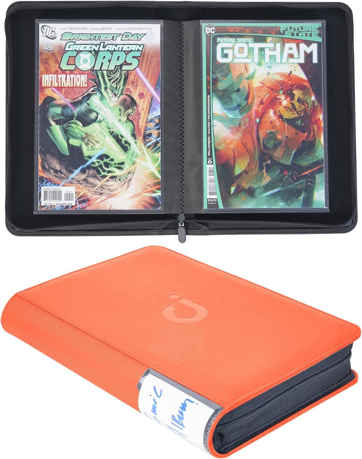 D DACCKIT Comic Book Binder, Comic Book Storage Album with Sleeves fit ...