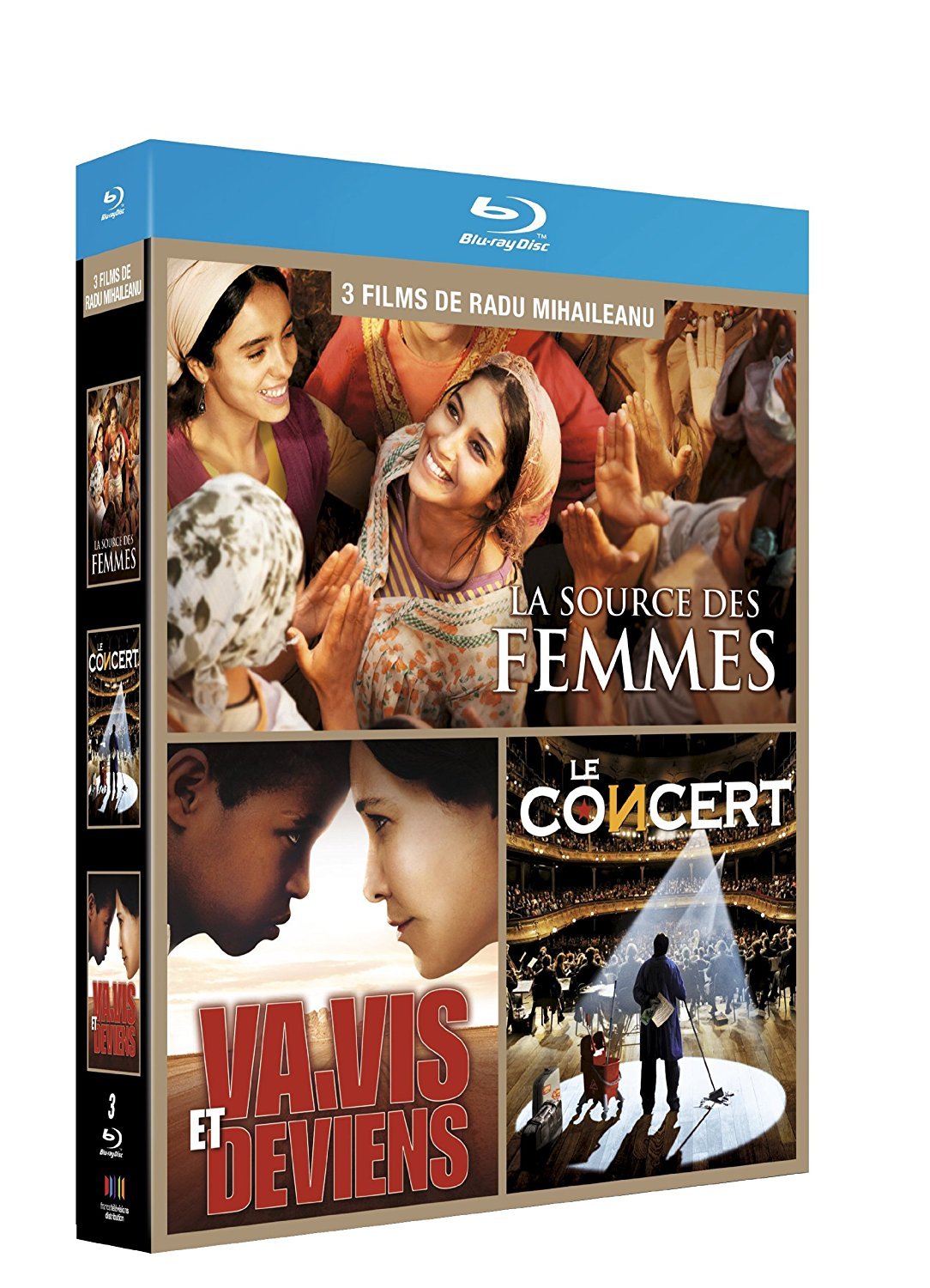 Concert (le) + la source des femmes + va, vis, deviens - 3 brd: Amazon ...