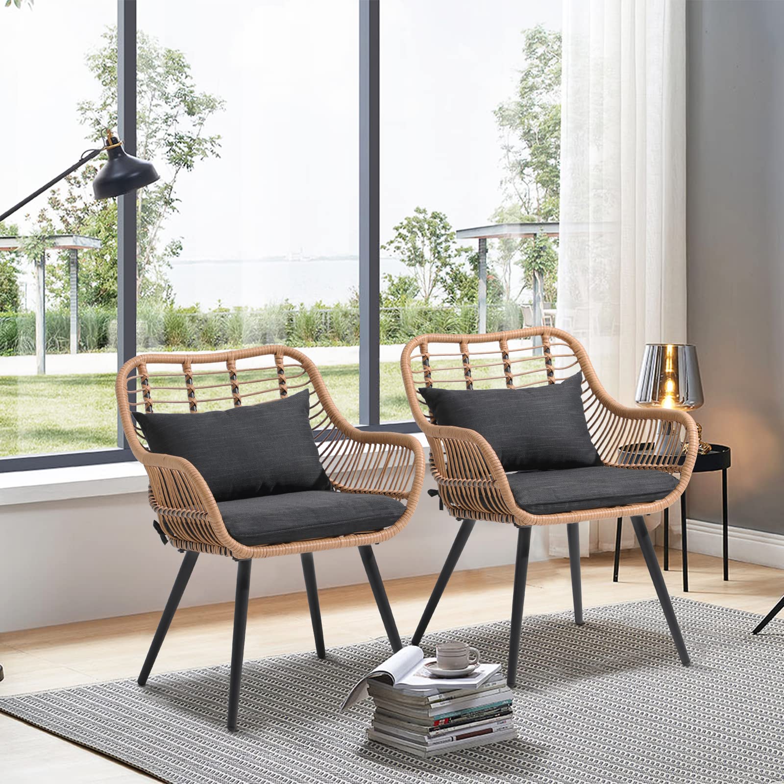 Sillas De Mimbre Modernas Cómo Pintar Muebles Y Objetos De Mimbre