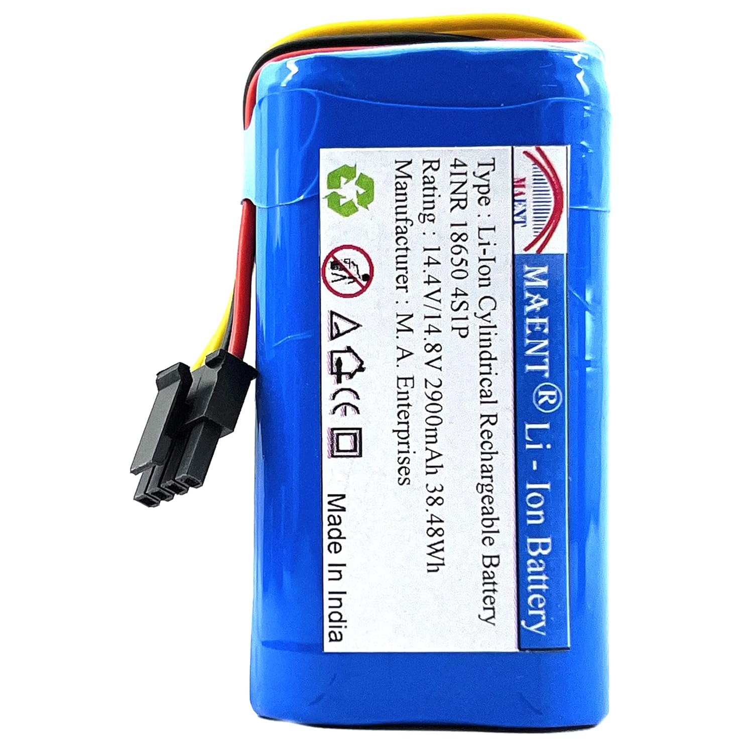 MAENT® 14.6V 16.8V 14.4V Li-ion Battery Compatible with Cecotec Conga ...