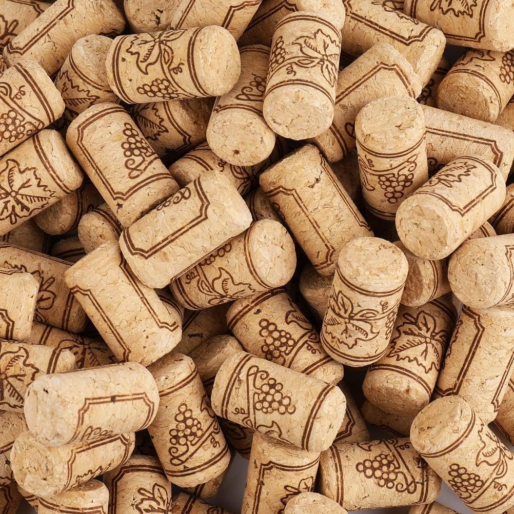 Amazon.com: Tebery 150 Pack Natural Wine Corks Craft Corks Excellent ...