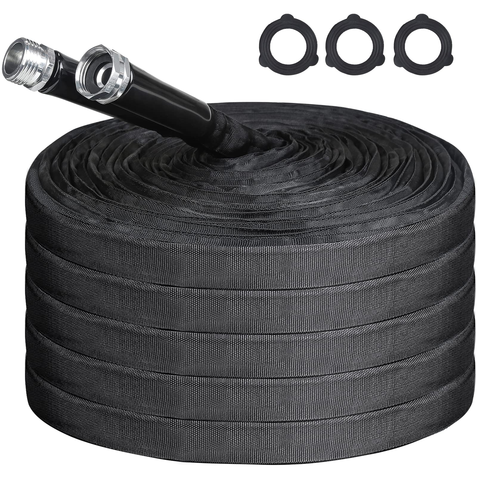 Non-Expanding Garden Hose, Lightweight, Ultra Flexible, Durable, Kink ...