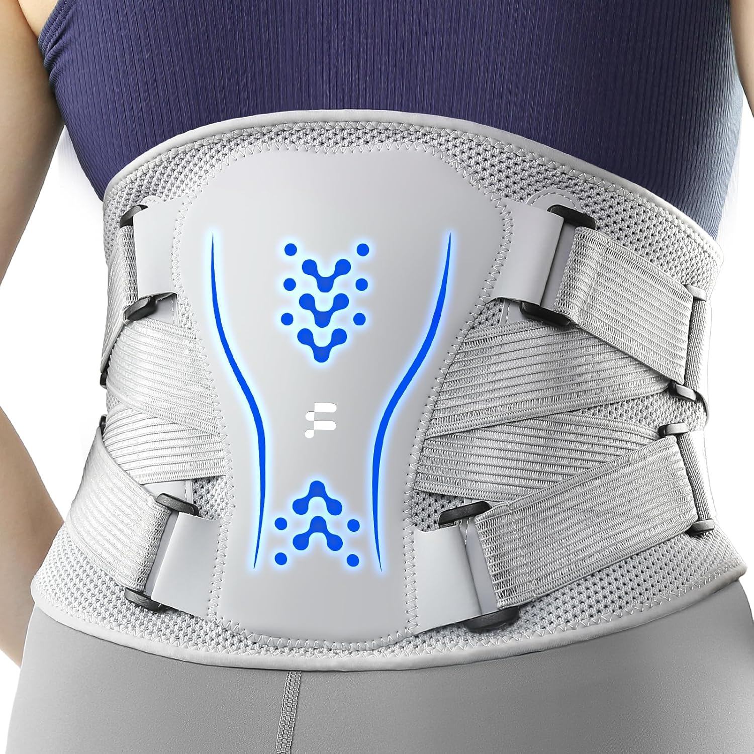 Amazon.com: Fitomo Ergonomic Back Brace (Size L) + Ultra Thin Back ...