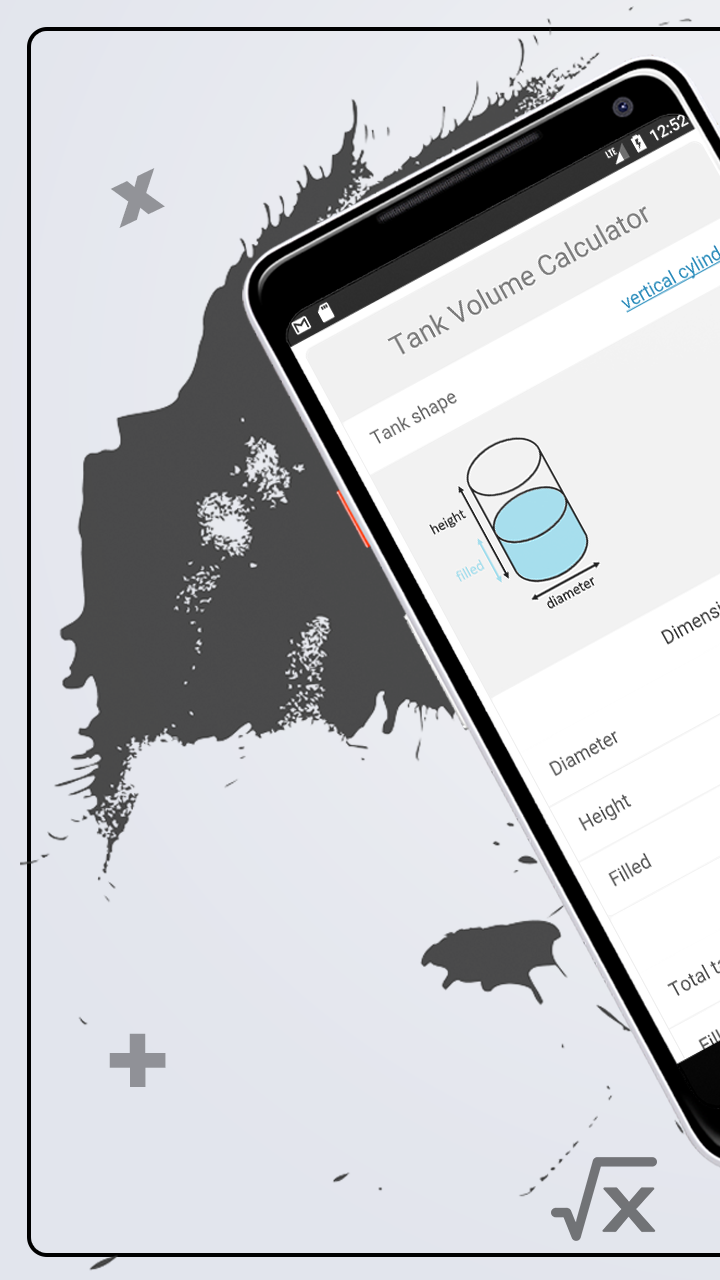 Tank Volume Calculator - App on Amazon Appstore